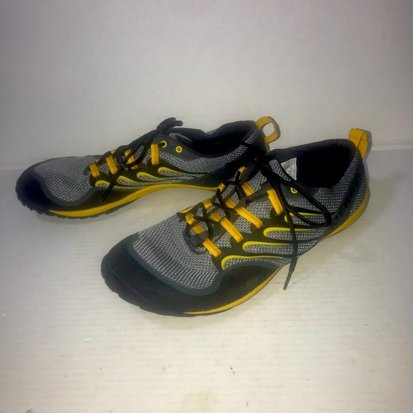 Merrell | Shoes | Merrell Trail Glove Shoes Smoke Adventure Yellow ...
